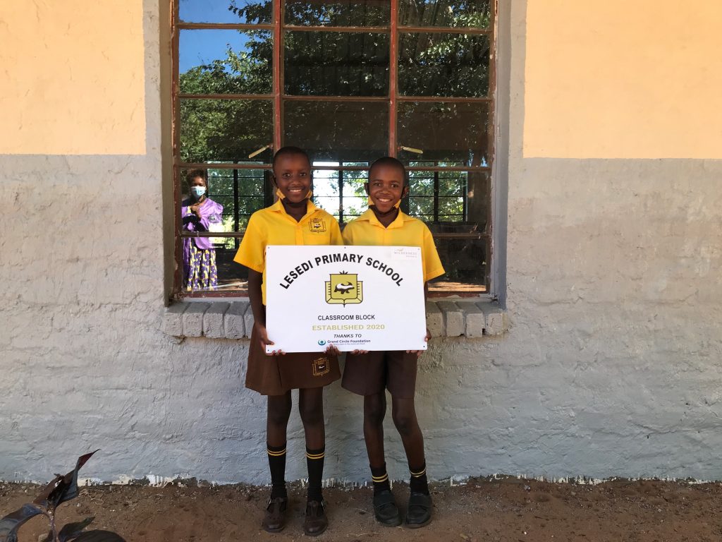 Lesedi Primary School classroom expansion - Grand Circle Foundation